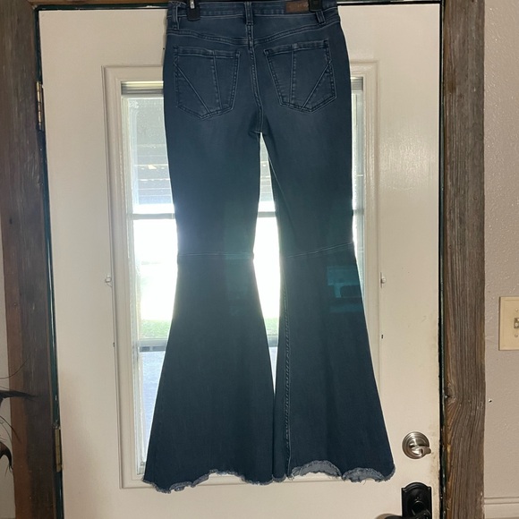Shyanne | Jeans | Shyanne Blue Flare Wide Leg Jeans | Poshmark